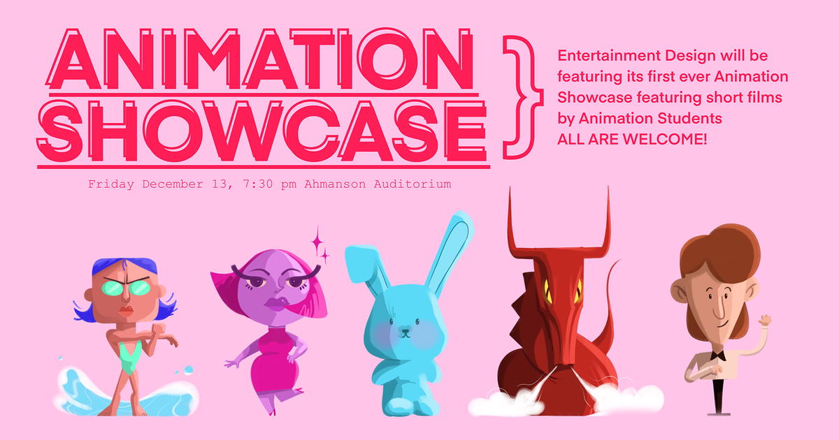 Animation Showcase! - ArtCenter College of Design