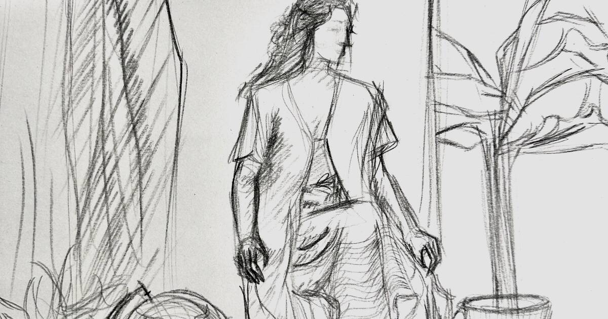 ACX Kids class Drawing the Clothed Figure teaches children about shape ...