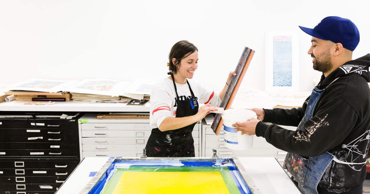 Printmaking Studio - ArtCenter College of Design